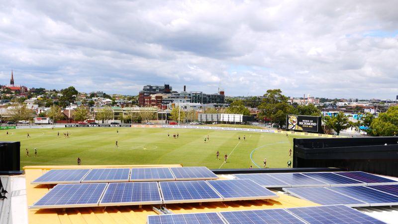 Sustainability in sports stadiums – powering the AFL scoreboard ...