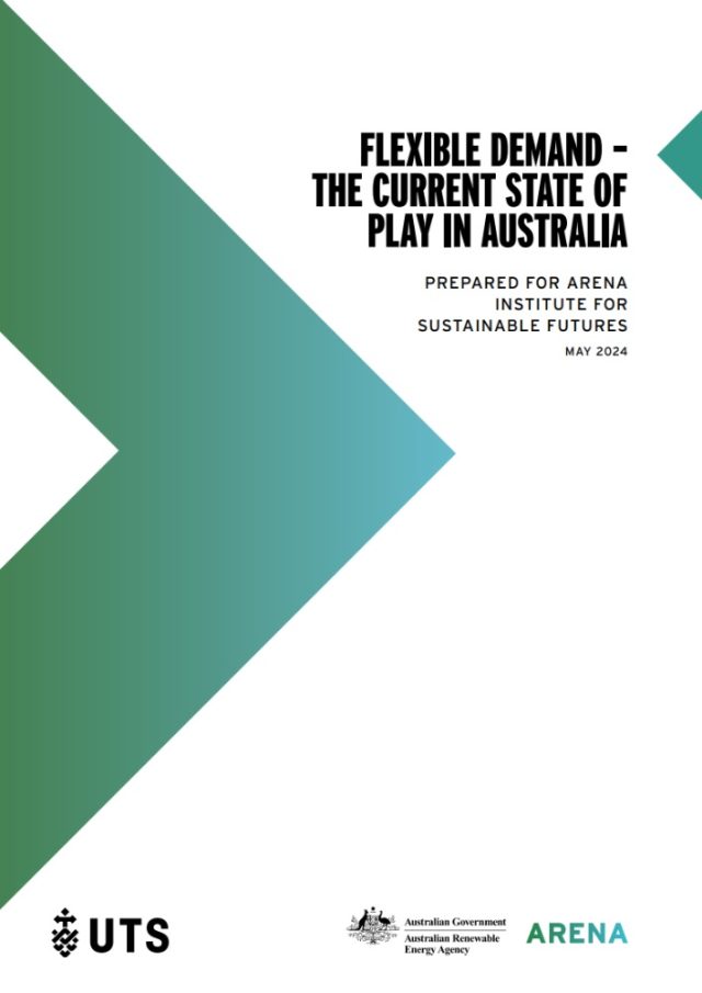 UTS - Flexible Demand State of Play in Australia - Report - Australian ...