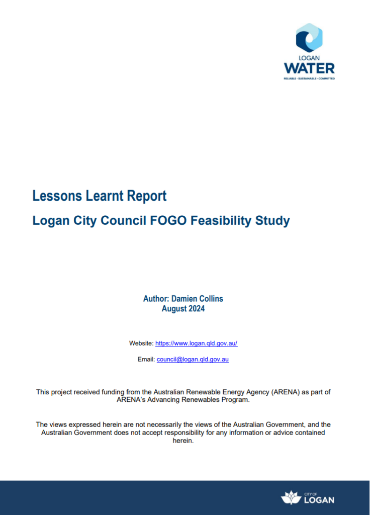Logan City Council - FOGO Feasibility Study - Lessons Learnt Report ...