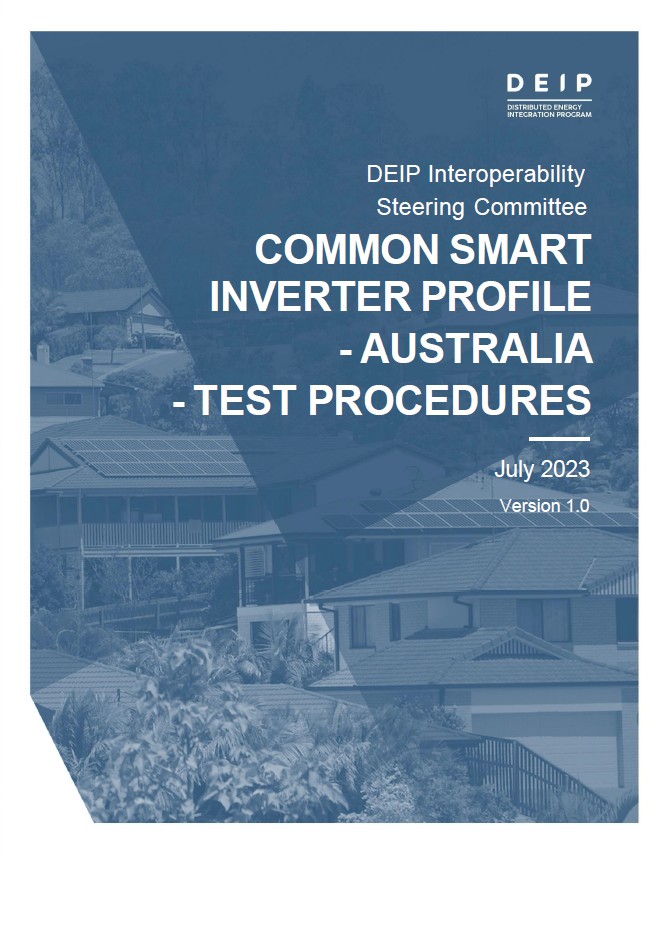 Distributed Energy Integration Program - Common Smart Inverter Profile ...