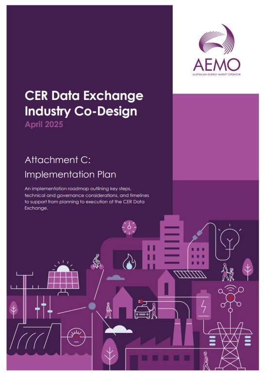 AEMO – CER Data Exchange Industry Co-Design - Attachment C ...