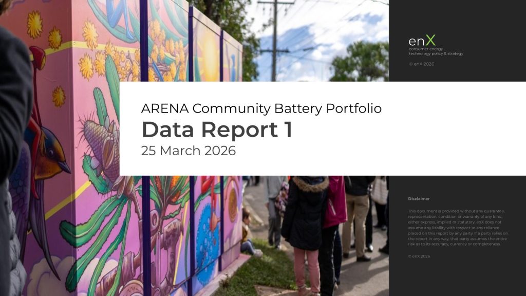ARENA Community Batteries Portfolio Data Report 1 - Australian ...